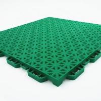 China Eco-Friendly PP Interlocking Tile Suspended Flooring with Waterproof and High Compression Resistance for Sports Fields for sale