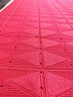 China 8mm-100mm Anti-Static Shock Pad Underlay for Sports Fields | 30-90 Kg/m³ Density Options for sale