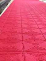 China 8mm-100mm Anti-Static Shock Pad Underlay for Sports Fields | 30-90 Kg/m³ Density Options for sale