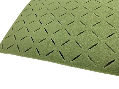 China 15mm Prefabricated Artificial Grass Shock Pads - 1.5m Width, 50m Length, 30-90 Kg/m³ Density for Sports Fields for sale