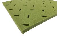China 10mm 15mm 20mm 25mm Artificial Grass Shock Pads with 30kg 50kg 70kg Density for Sports Fields for sale