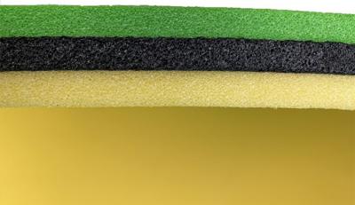 China Portable Floating Water Mat 3-Layer PE Foam Pad 5.5m x 1.83m Size with 500kg Load Capacity for sale