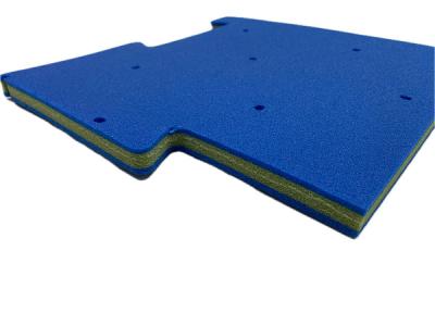 China 30kg/m³ Density Playground Shock Pad - 8-30mm Thickness UV Resistant 3-Layer Safety Underlay for sale