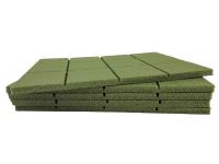 China FIFA Certified Synthetic Grass Underlay 10mm-30mm Thickness PE Foam Shock Pad for Sports Fields for sale