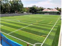 China Artificial Turf Shock Pad Underlay Shock Absorbing Foam Mat for Sports Fields Soccer Rugby Hockey for sale