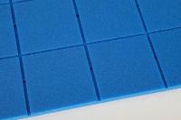 China Prefabricated PE Foam Shock Pads 10mm 15mm 20mm for Artificial Turf HIC Impact Tested Water Drainage for sale
