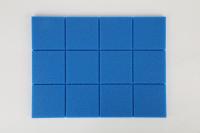 China Prefabricated PE Foam Shock Pads 10mm 15mm 20mm for Artificial Turf HIC Impact Tested Water Drainage for sale