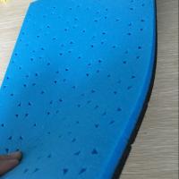 China Weather Resistant Artificial Grass Shock Pad Underlay 10mm 12mm Thickness with Double-Sided Grooved Drainage for sale
