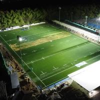 China World Rugby Certified 12mm Shock Pad Underlay for Artificial Grass with 45% Shock Absorption and 20000 mm/h Water Drainage for sale