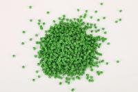 China Green Turf Rubber Infill 1.3g/cm³ UV Resistant 2-4mm Granules for Artificial Grass Sports Fields for sale