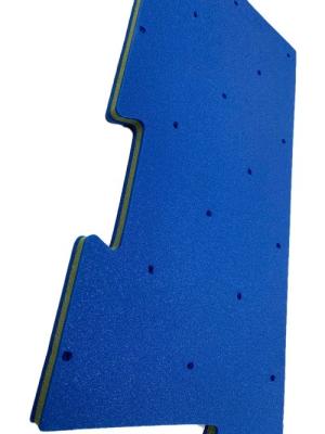 China Lightweight Shock Absorbing Pads 8mm-20mm Thickness for Sports Turf Underlay with 4:6 Compound Ratio for sale
