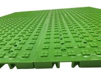China Rubber Basketball Court Tiles 17.1mm Elastic Base with Shock Absorption and Drainage for Sports Fields for sale