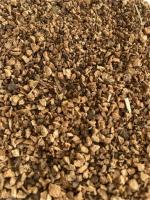China UV Resistant Organic Cork Infill Granules 0.5-2mm for Artificial Turf Sports Fields for sale