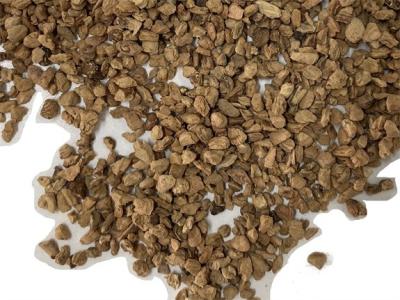 China TAIHUI Organic Turf Infill 0.5-2.0mm Particle Size with >4 Mpa Tensile Strength for Artificial Grass for sale