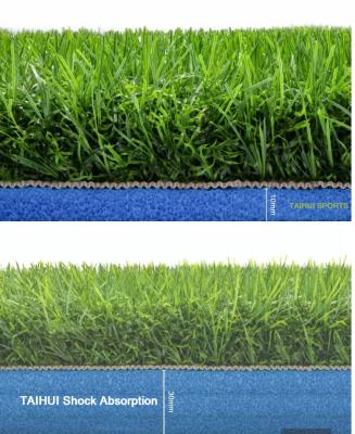 China Sports Field Artificial Grass Drainage Underlay 40mm with Shock Absorption for Soccer Rugby Hockey for sale