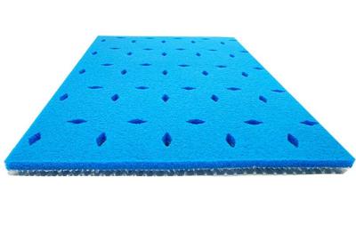 China 10mm Thickness FIFA Certified Artificial Turf Shock Pad Underlay with Excellent Shock Absorption for Sports Fields for sale