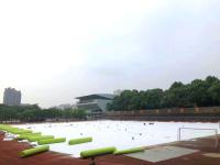 China TAIHUI Artificial Grass Shockpad 8-30mm Thickness 30kg/m³ Density for FIFA Certified Sports Fields for sale