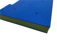 China 2025 Kindergarten Interlocking Shock Pad 20-70mm Thickness 1x2m Size with HIC Safety Certification for sale