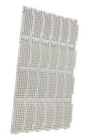 China TPE Chain-Type Drain Shock Absorber 333.4mm x 17mm for Sports Courts - 3T/㎡ Load Capacity, 10+ Year Lifespan for sale