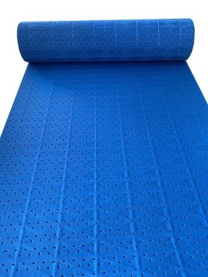 China Polyethylene Patterned Shock Pads Roll for Artificial Turf Systems 2m x 10m for sale