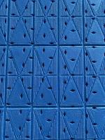 China Polyethylene Patterned Shock Pads Roll for Artificial Turf Systems 2m x 10m for sale