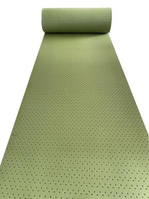 China TAIHUI T2510G Shock Pad Underlay 30-70kg/m3 Density Lightweight High Durability Customizable Roll Length Green for sale