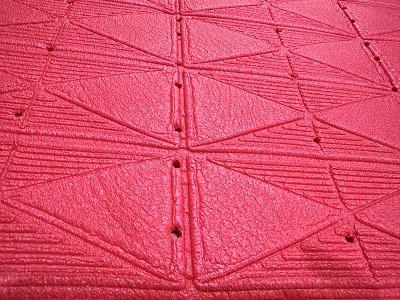 China 10mm Thickness Shock Pads With Patterns For Artificial Turf for sale