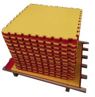 China Interlocking Shockproof Martial Arts Mat For Taekwondo Training for sale