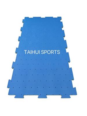 China PE Foam Interlocking Safety Mat 10-100mm Thickness HIC CFH Playground Shock Pad for sale