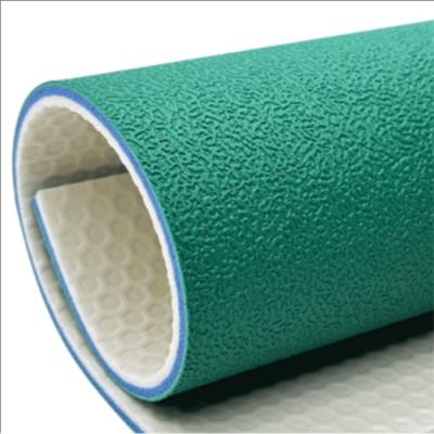 China Indoor PVC Rubber Floor Mat 3.5-10mm Thickness Super Wear-Resistant Anti-Slip Sport Court Mat for Gym and Dance Room for sale