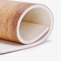 China TAIHUI Wood Grain PVC Sports Flooring 3.5-10mm Thickness 1.8m Width for Basketball Volleyball Courts for sale