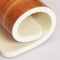 China TAIHUI Wood Grain PVC Sports Flooring 3.5-10mm Thickness 1.8m Width for Basketball Volleyball Courts for sale