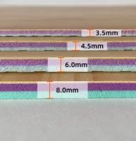 China 4.5-10mm Thick PVC Indoor Sports Flooring with 1.8m Roll Width for Volleyball, Basketball Courts for sale