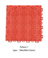 China Polypropylene Interlocking Floor Tiles with High Compression Resistance and Quick Installation for Sports Courts for sale
