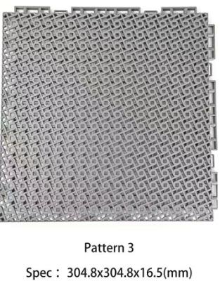 China High Impact Resistant PP Interlocking Floor Tiles Ideal for Multi Sports Courts Quick Delivery for sale