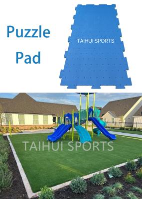 China PE Foam Interlocking Safety Mat 10-100mm Thickness HIC CFH Playground Shock Pad for sale