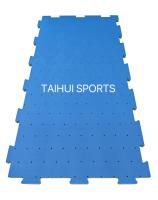China TAIHUI Interlocking Playground Shock Pad 10-100mm Thickness HIC CFH Certified PE Foam Safety Mat for sale