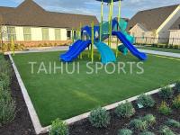 China TAIHUI Interlocking Playground Shock Pad 10-100mm Thickness HIC CFH Certified PE Foam Safety Mat for sale