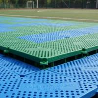 China Eco-Friendly PP Interlocking Tile Suspended Flooring with Waterproof and High Compression Resistance for Sports Fields for sale
