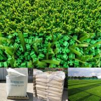 China TPE Infill Granules 2-4 mm for Artificial Grass UV-Resistant Eco-Friendly Recyclable Non-Toxic for sale