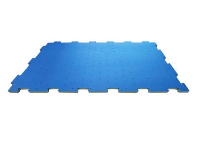 China Interlocking Shock Pad Puzzle Pad 30kg/m3 Density 20-70mm Thickness HIC CFH Certified Playground Safety for sale