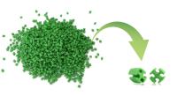 China Recyclable TPE Infill Granule for Artificial Grass 20 dB Sound Insulation Eco-Friendly for sale
