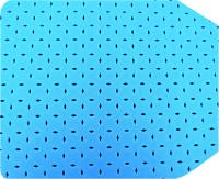 China FIFA 2024 Standard Shock Pad Underlay for Artificial Grass 80kg/m³ Density 10mm Thickness for sale