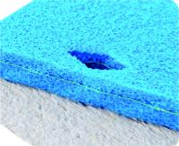 China FIFA 2024 Standard Shock Pad Underlay for Artificial Grass 80kg/m³ Density 10mm Thickness for sale