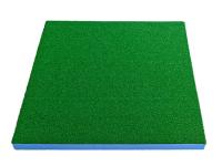 China 30-80mm HIC/CFH Tested Shock Absorbing Playground Shock Pad with High Water Permeability Artificial Grass Puzzle Pad for sale