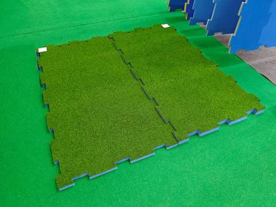 China Custom HIC/CFH Tested Playground Shock Pad with 30mm-80mm Thickness and High Water Permeability for Artificial Grass Underlay for sale