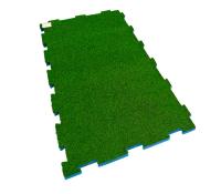 China Custom HIC/CFH Tested Playground Shock Pad with 30mm-80mm Thickness and High Water Permeability for Artificial Grass Underlay for sale