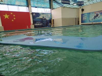 China UV Resistant Foam Floating Water Mat Lily Pad Pool Float No Inflation Water Saddle For Beach Lake for sale
