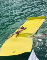 China Swimming Water Mat with 1200 Lbs Capacity, Easy Roll-Up Storage for sale