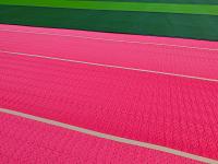 China FIFA Certified Shock Pad For Sports Field 10mm 12mm 15mm 20mm PE Foam Artificial Turf Underlay for sale